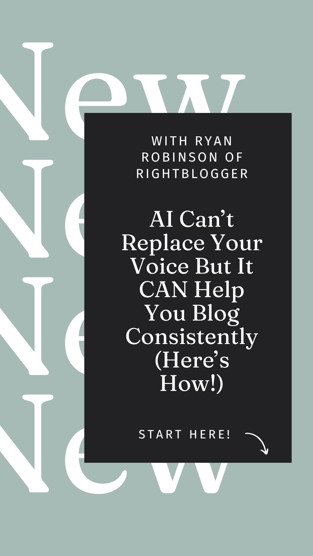 AI Can’t Replace You But It CAN Help You Blog Consistently
